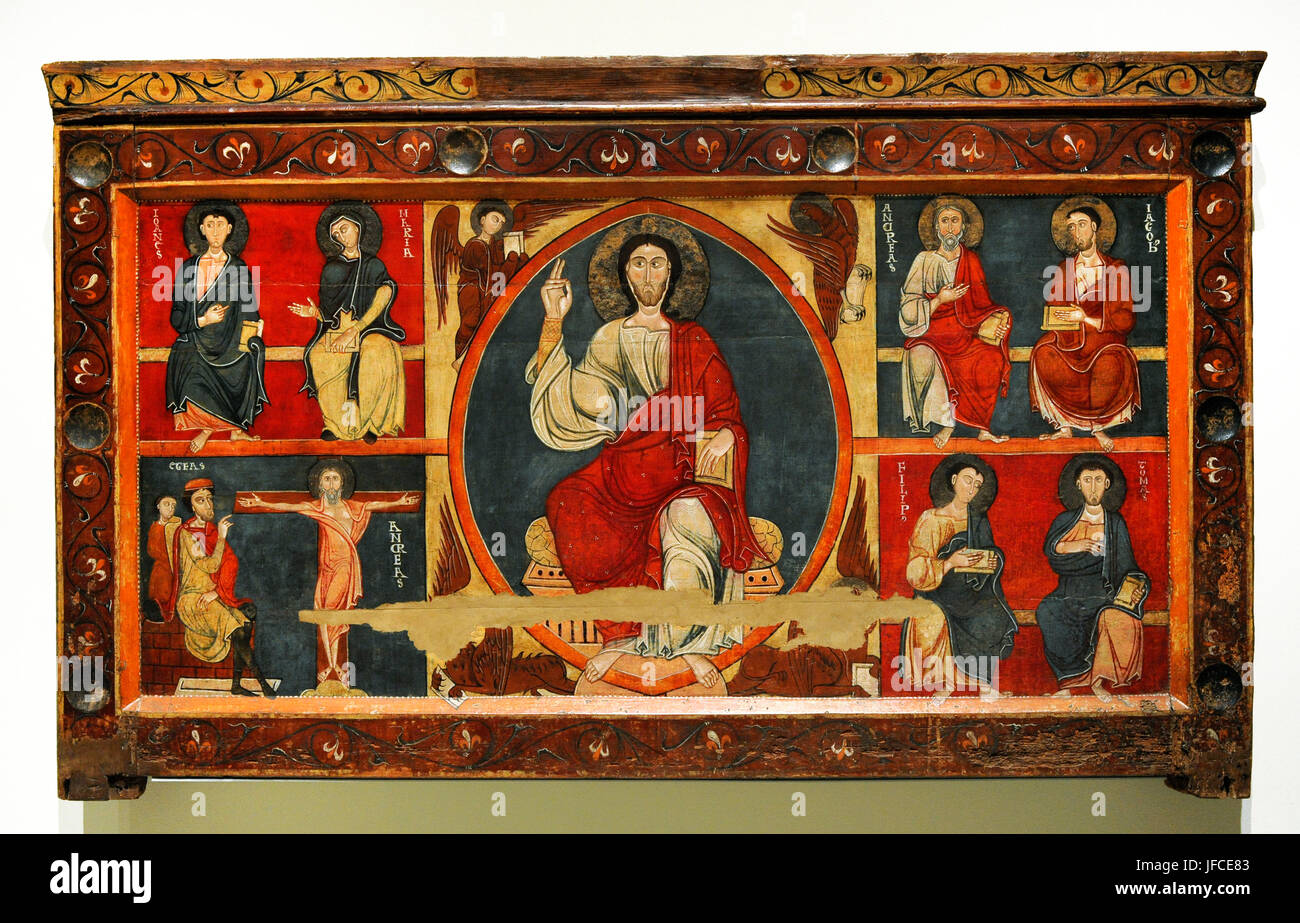 Altar frontal from Baltarga, ca. 1200. Workshop of Master Alexander ...