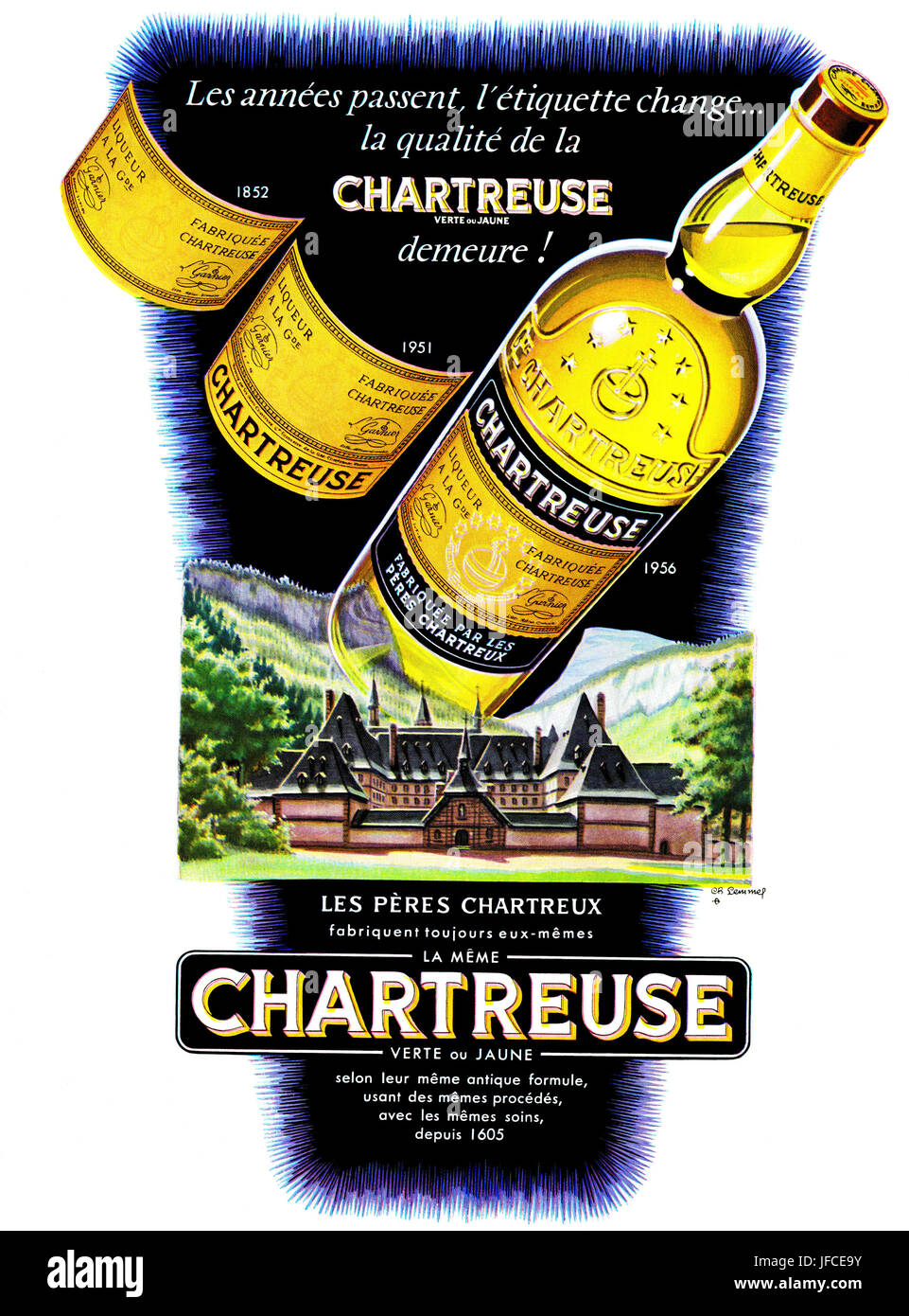 Chartreuse Bottle Stock Photos & Chartreuse Bottle Stock Images - Alamy