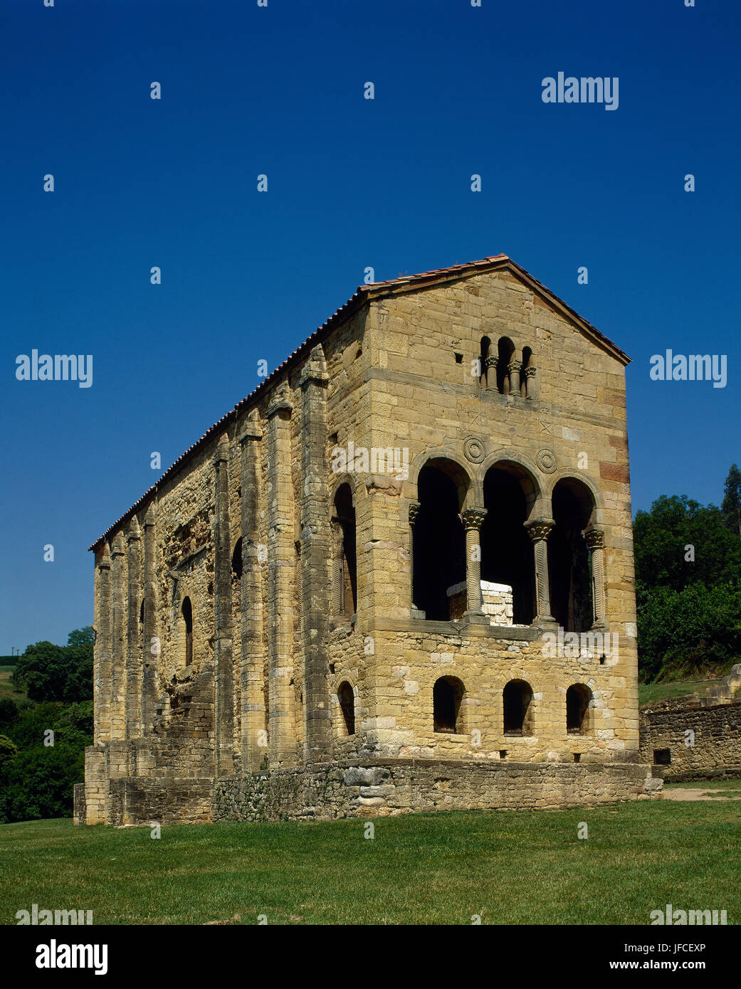 Pre romanesque asturian architecture hi-res stock photography and ...