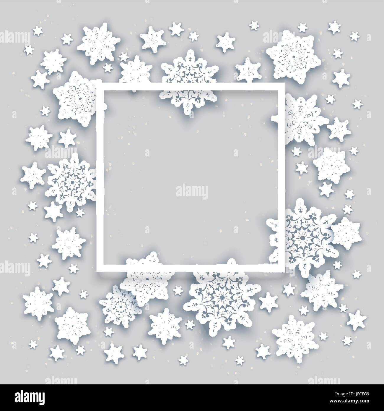 Snowflakes and christmas Stock Vector Images - Alamy