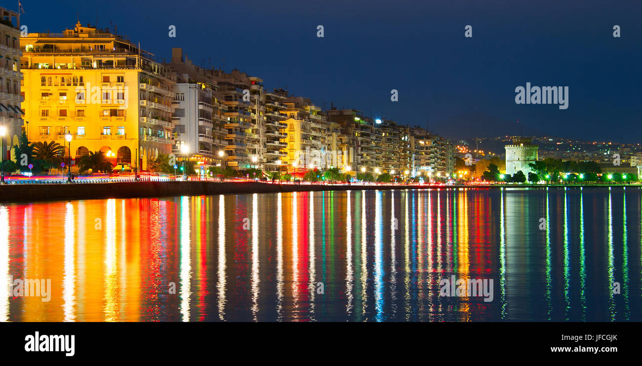 Thessaloniki aerial panoramic view hi-res stock photography and images ...