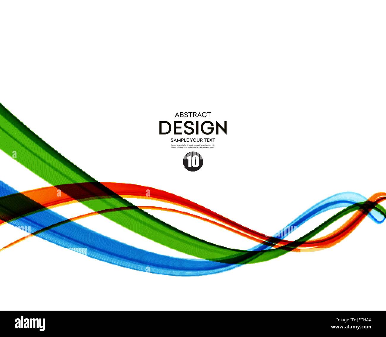 Colorful vector lines. Abstract background Stock Vector Image & Art - Alamy