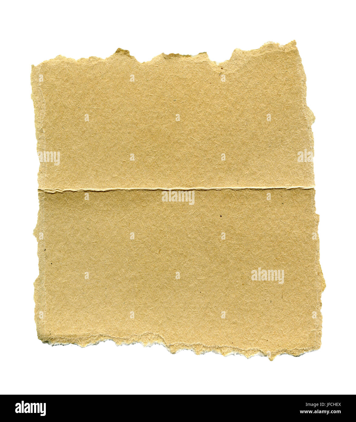 Torn yellow paper isolated Cut Out Stock Images & Pictures - Alamy