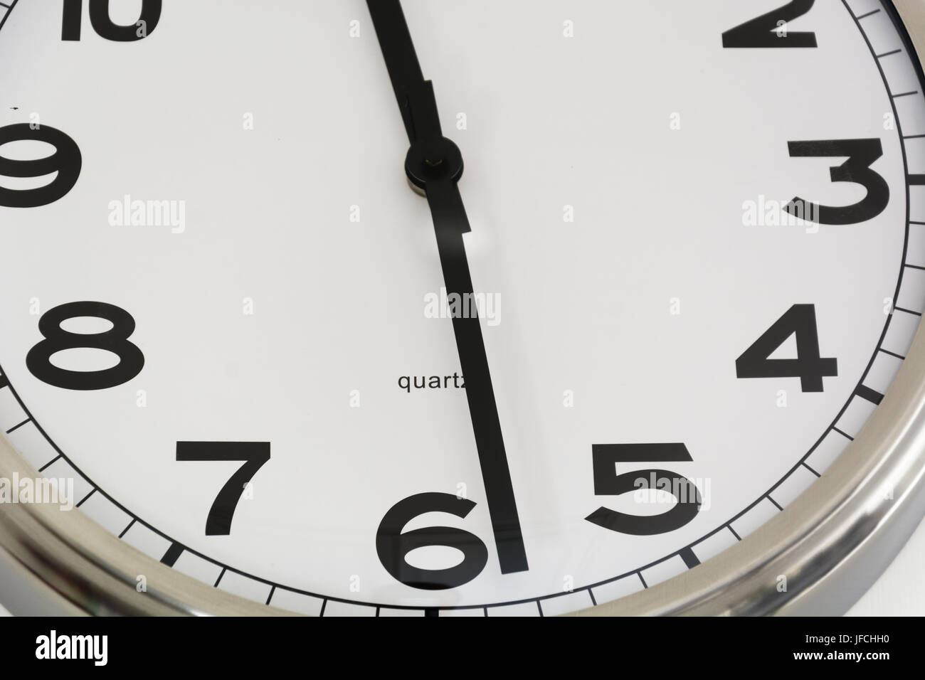 Classic clock close up Stock Photo - Alamy