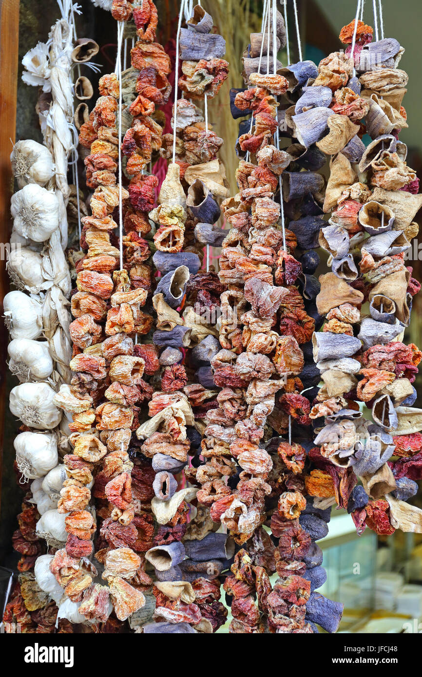Dry vegetables hanging hi-res stock photography and images - Alamy