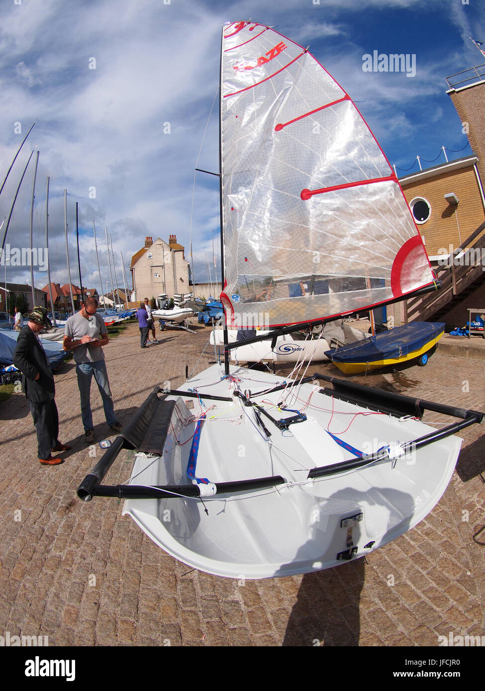 Blaze dinghy hi-res stock photography and images - Alamy