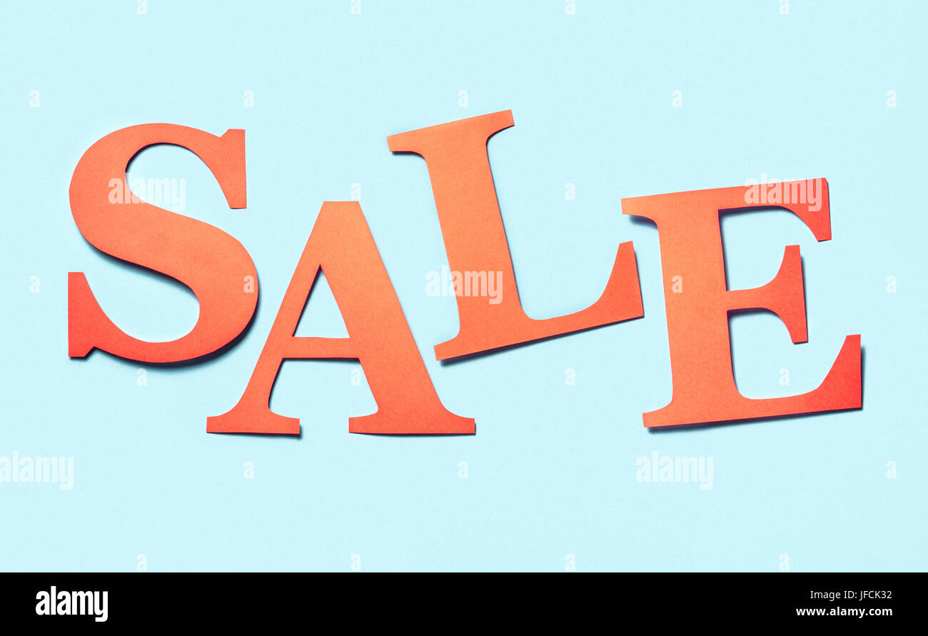 Sale banner. Colourful craft banner for marketing special discount ...