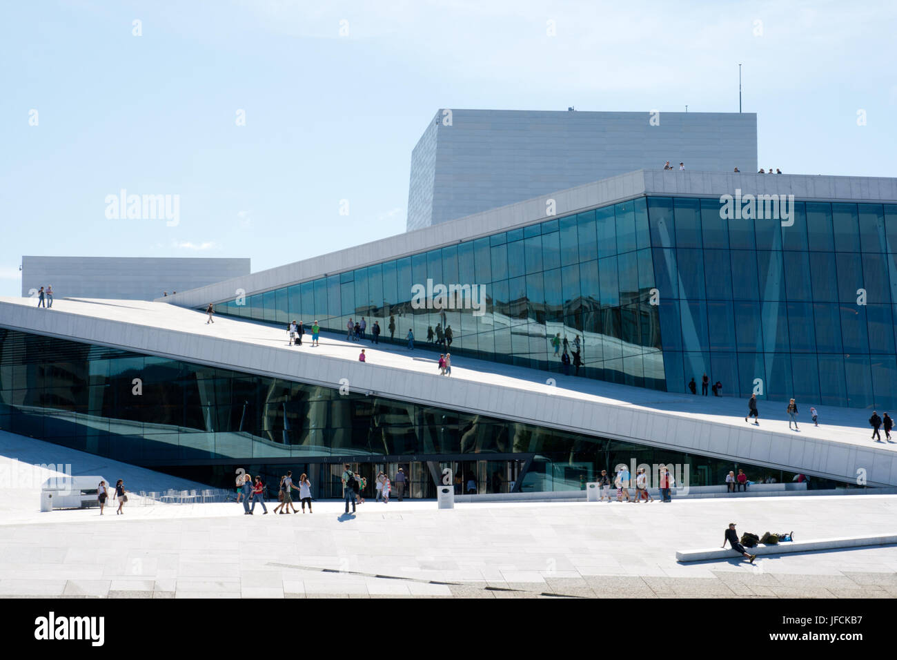 Norway oslo opera house hi-res stock photography and images - Alamy