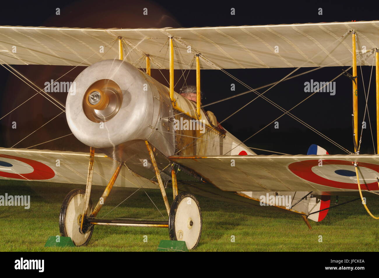 Bristol Scout Replica, 1264, at Stow Maries, Essex Stock Photo - Alamy