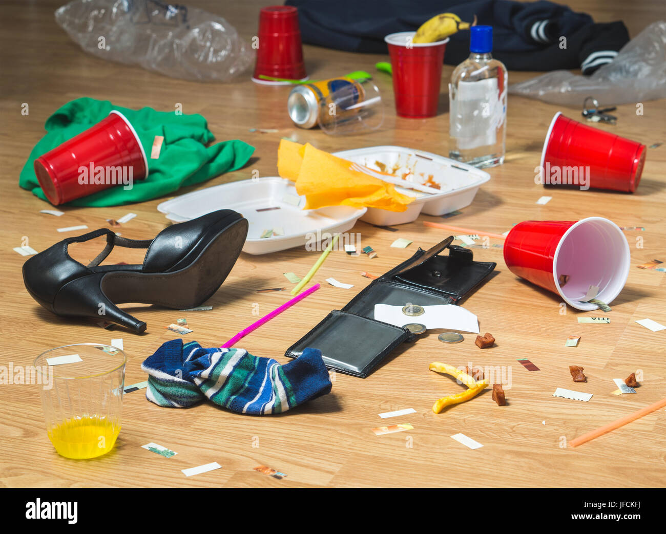 After party mess hi-res stock photography and images - Alamy