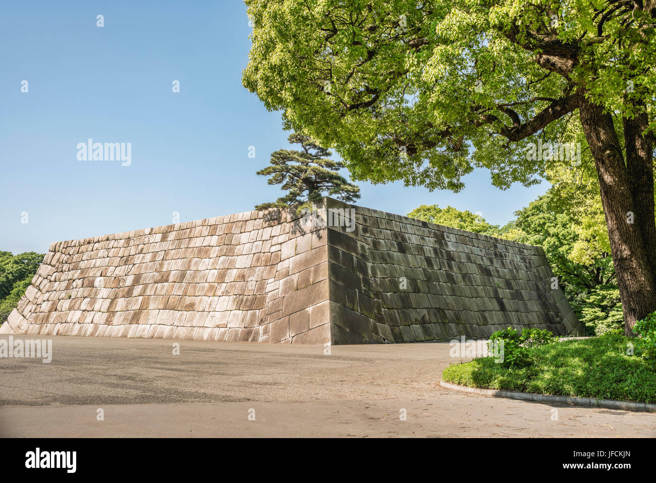 Tenshudai (donjon base), the remains of the main tower of former Edo ...