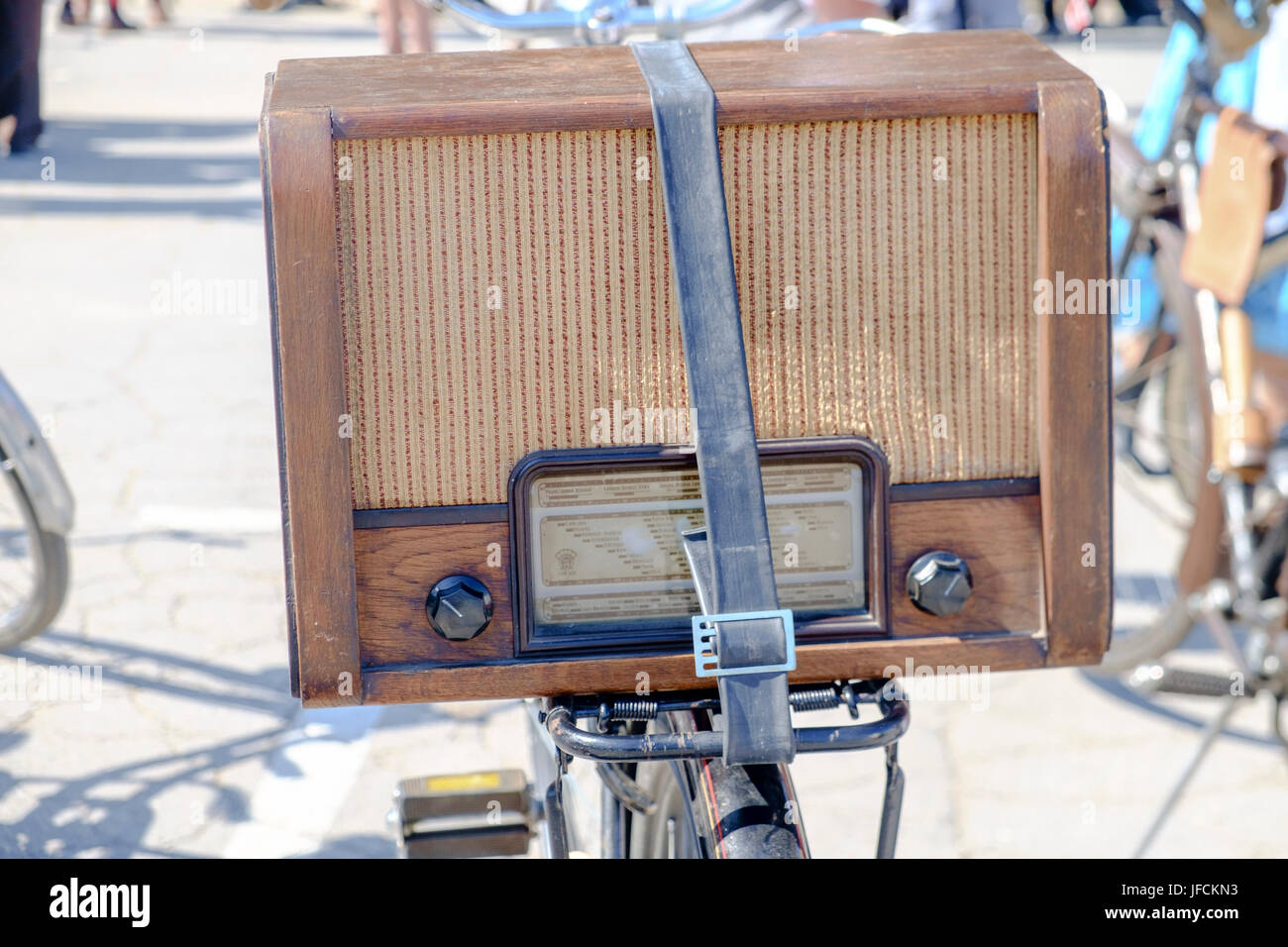 Vintage bicycles, celebrating old style cycling Stock Photo - Alamy