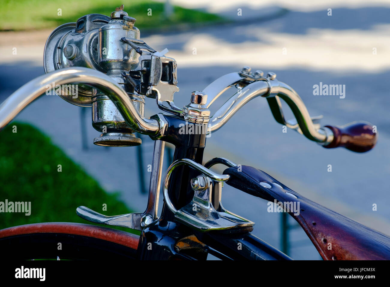 Vintage bicycles, celebrating old style cycling Stock Photo - Alamy