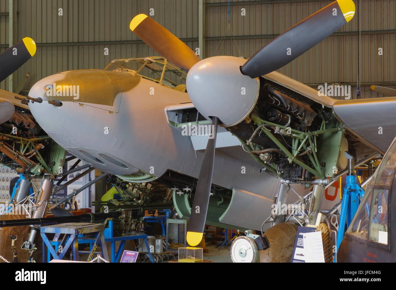 de Havilland Mosquito FB VI, TA122 at Salisbury Hall Stock Photo - Alamy