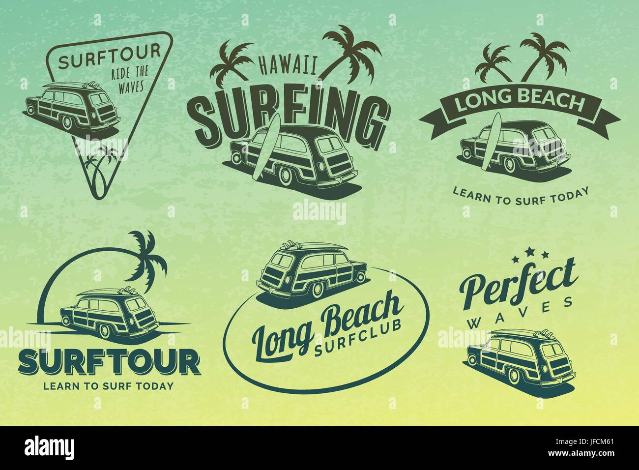 Retro car emblems Stock Vector Images - Alamy