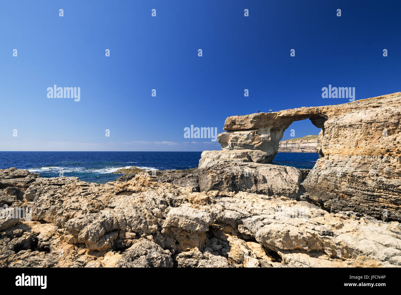 Azure Window Gozo Malta Stock Photo - Alamy