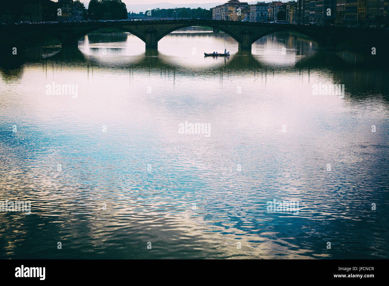 Bridge on Arno Stock Photo - Alamy
