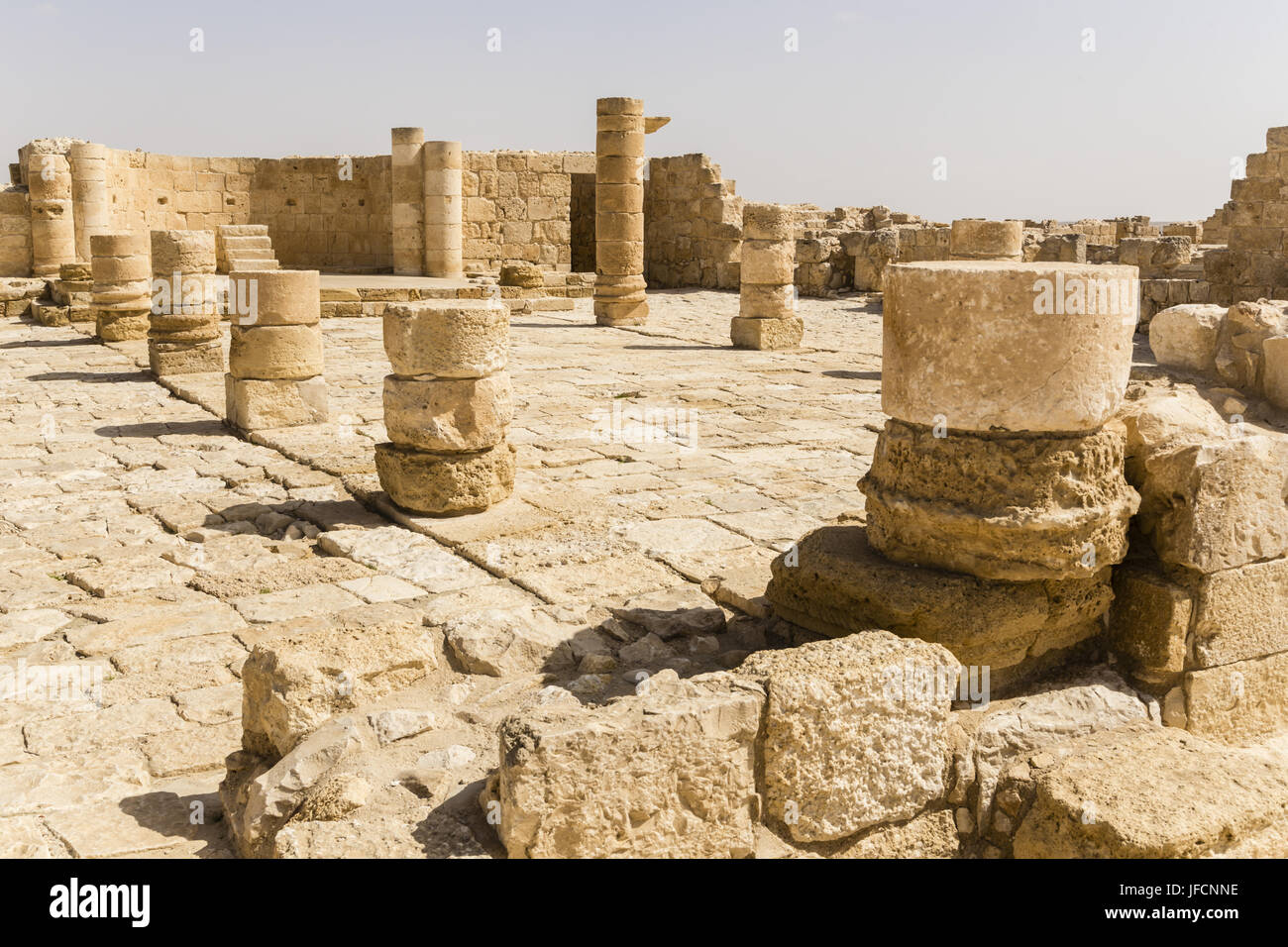 ruin of Avdat, Israel Stock Photo - Alamy
