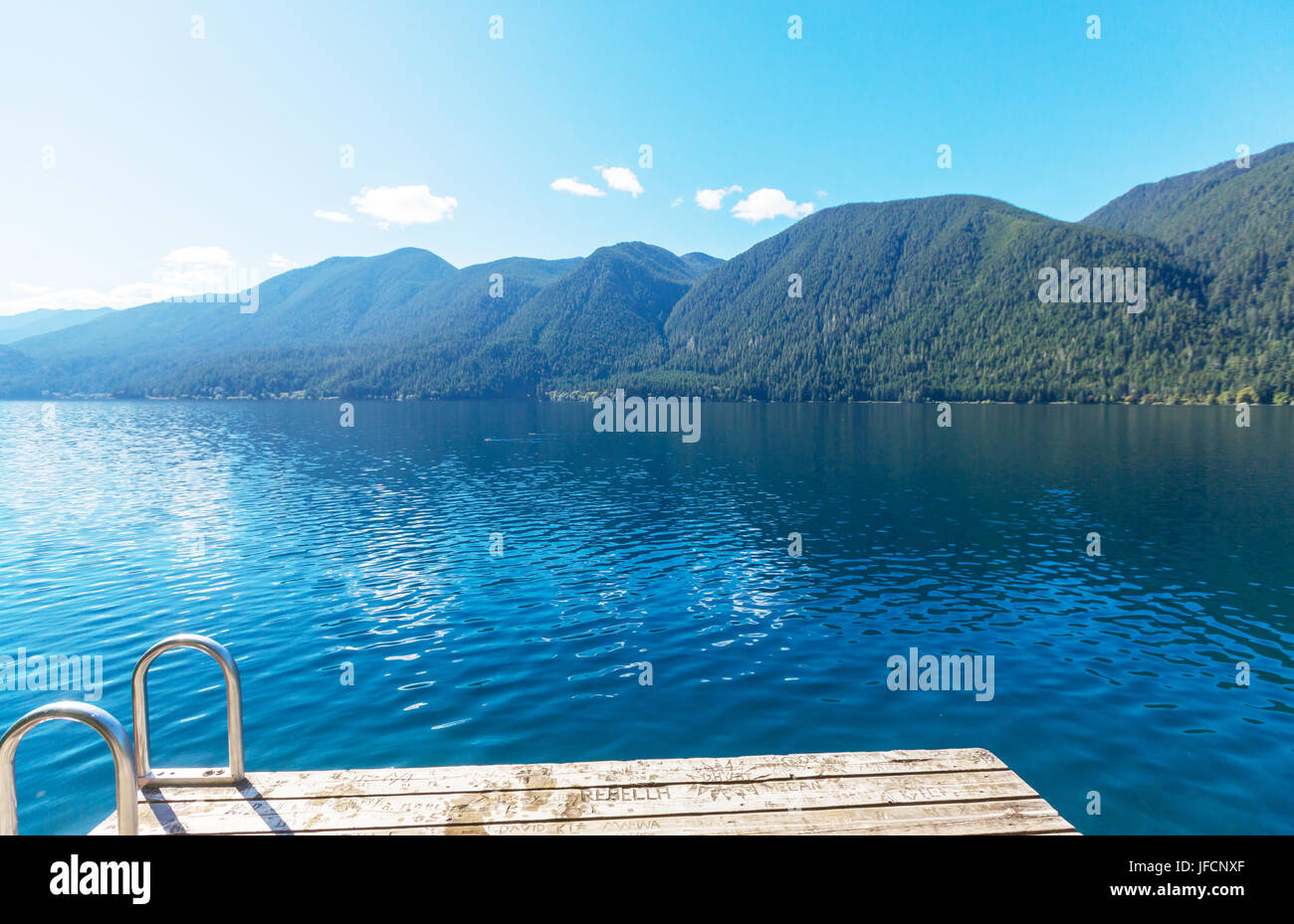 Serene lake crescent hi-res stock photography and images - Alamy
