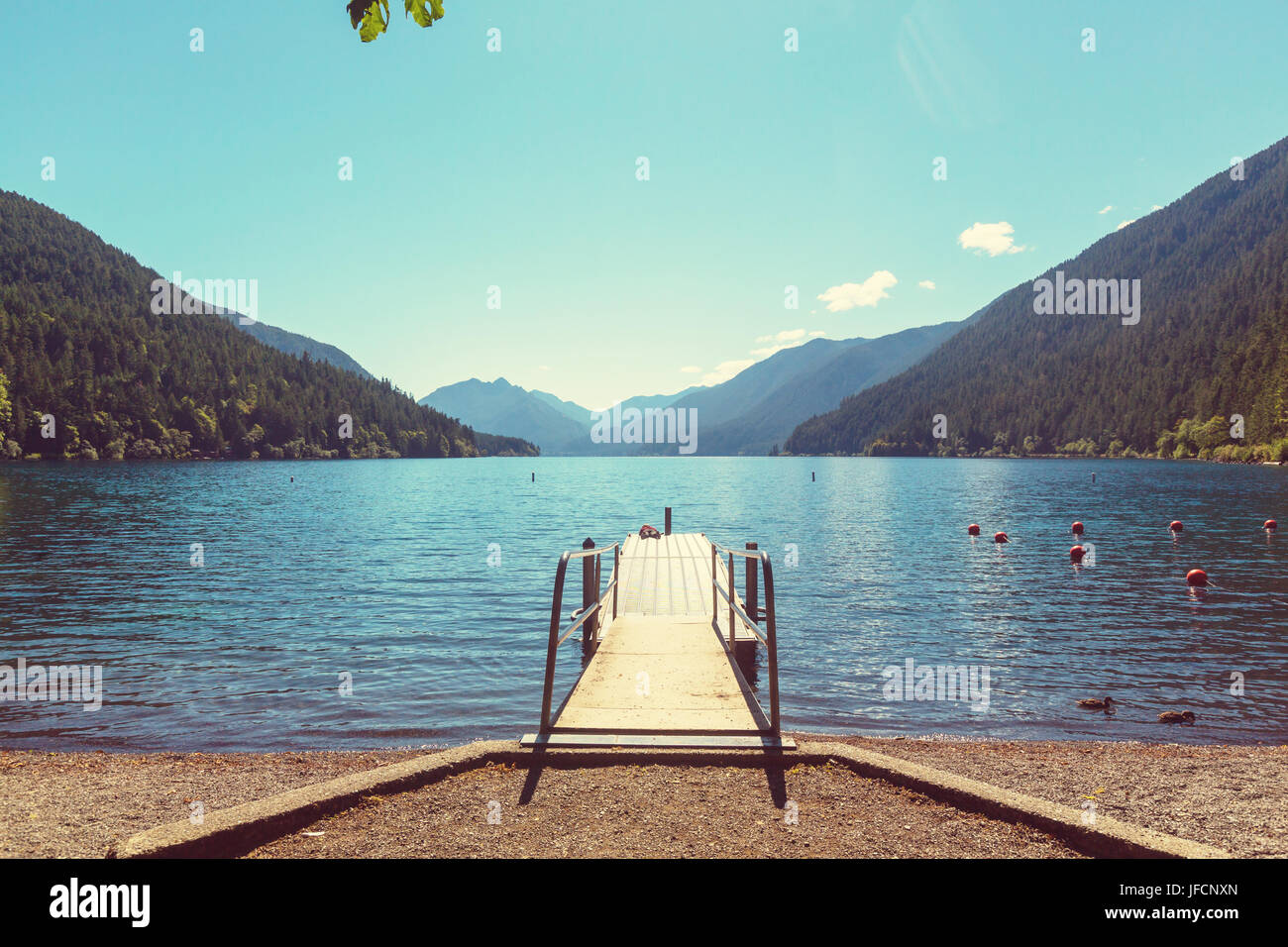 Serene lake crescent hi-res stock photography and images - Alamy