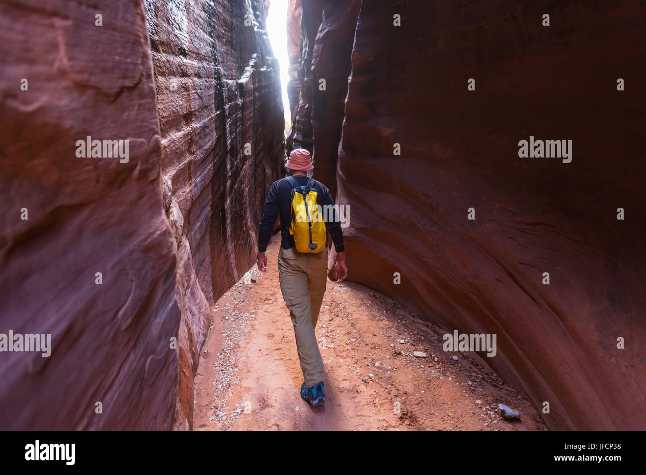 Hike in Utah Stock Photo - Alamy