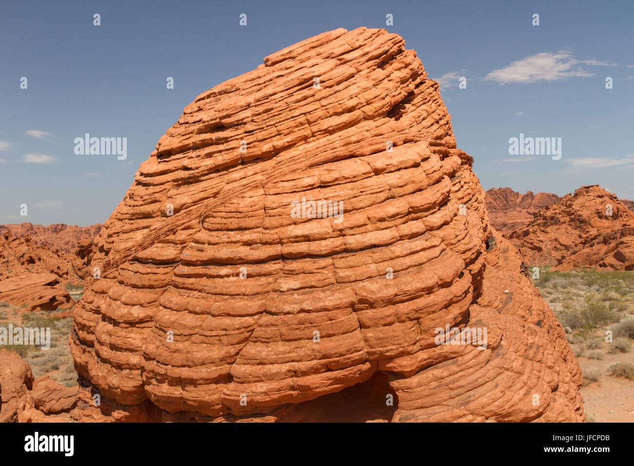 Beehive rock formation valley fire hi-res stock photography and images ...