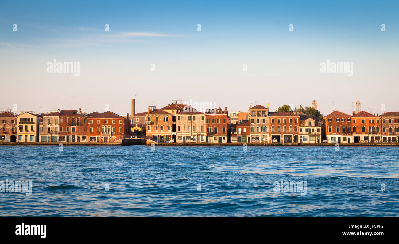 Venice waterfront from Zattere Stock Photo - Alamy
