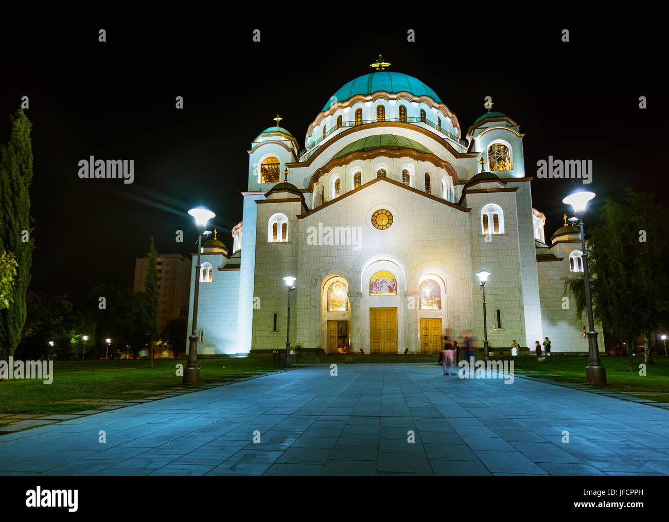 St. Sava Cathedral - Belgrade - Serbia Stock Photo - Alamy