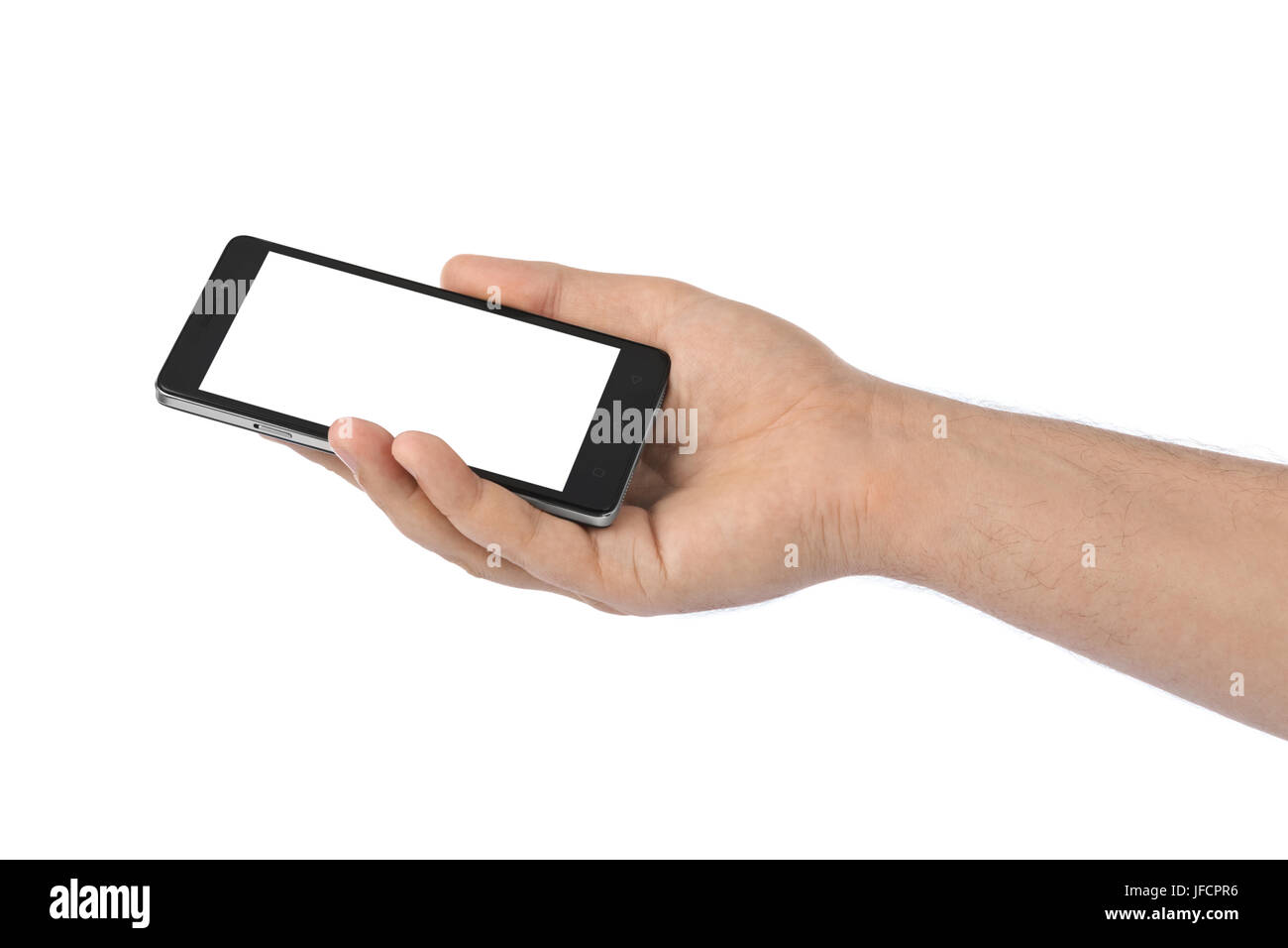 Hand smartphone Cut Out Stock Images & Pictures - Alamy