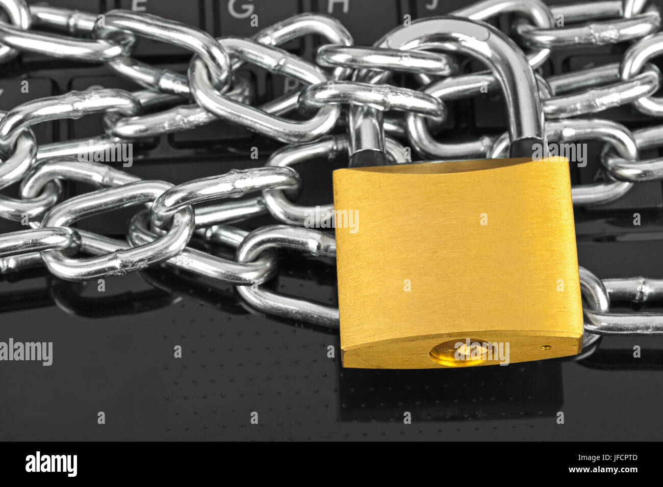 Notebook and chain Stock Photo - Alamy