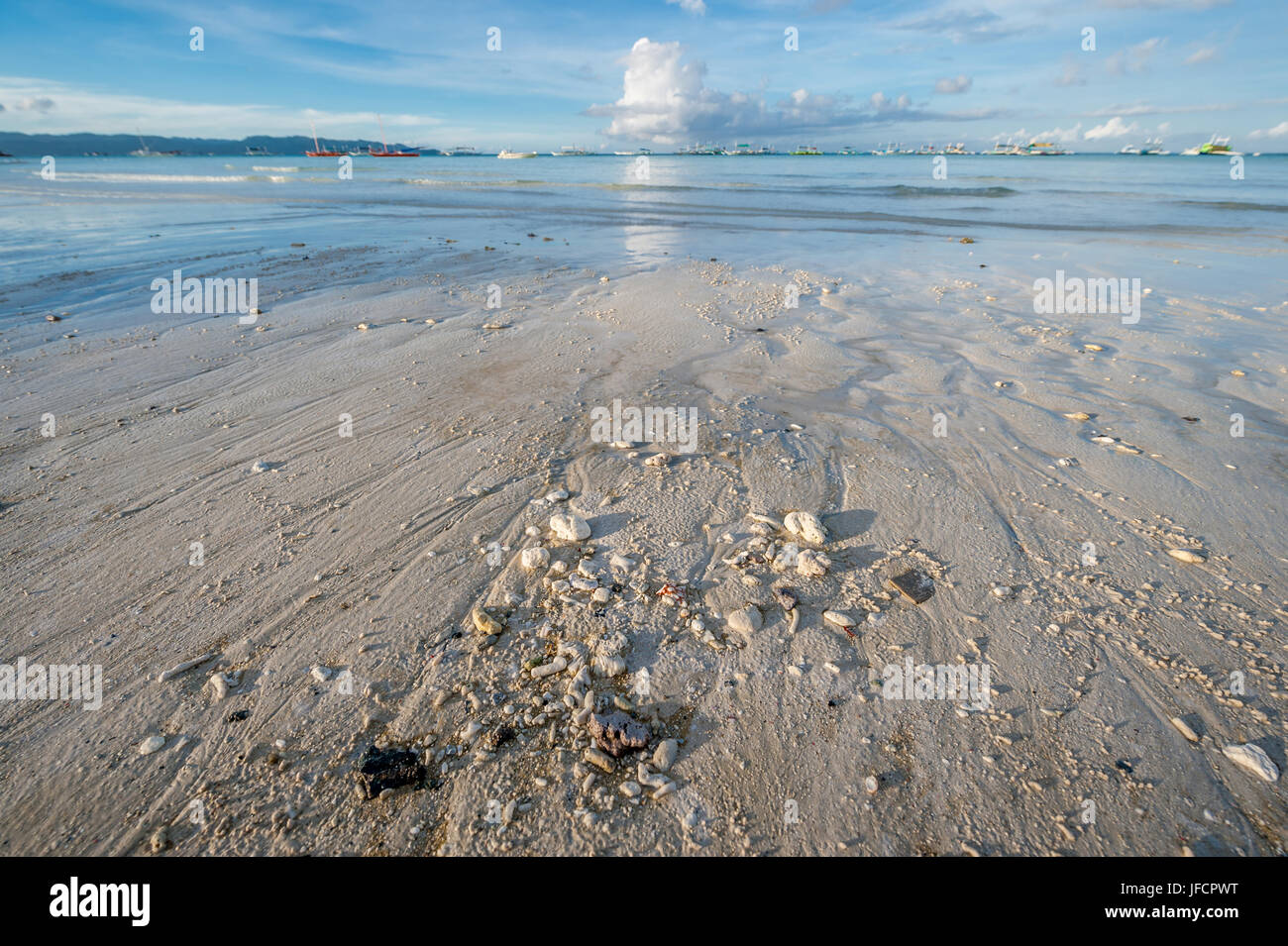 Beach at morning, Philippines Stock Photo - Alamy