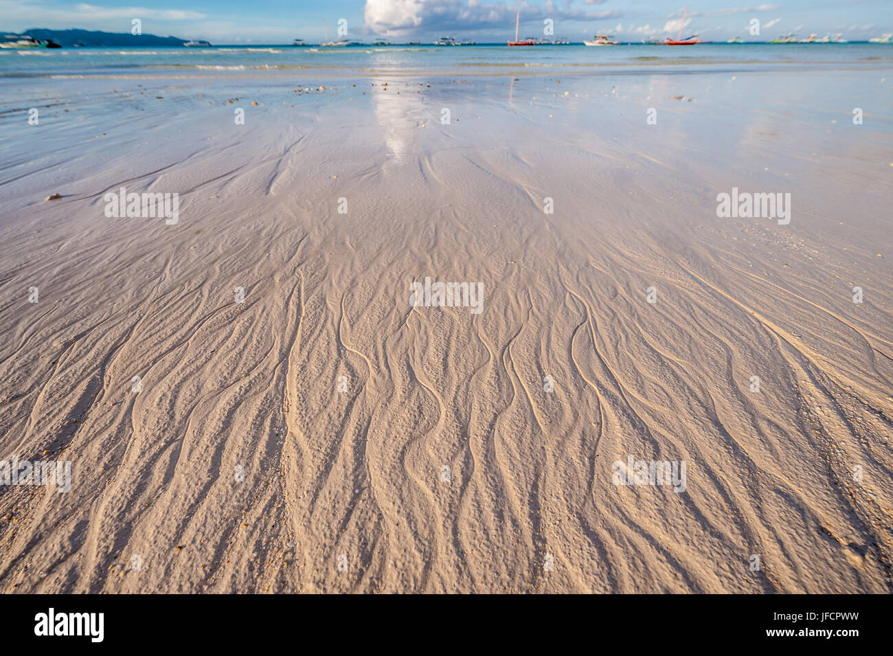 Beach at morning, Philippines Stock Photo - Alamy