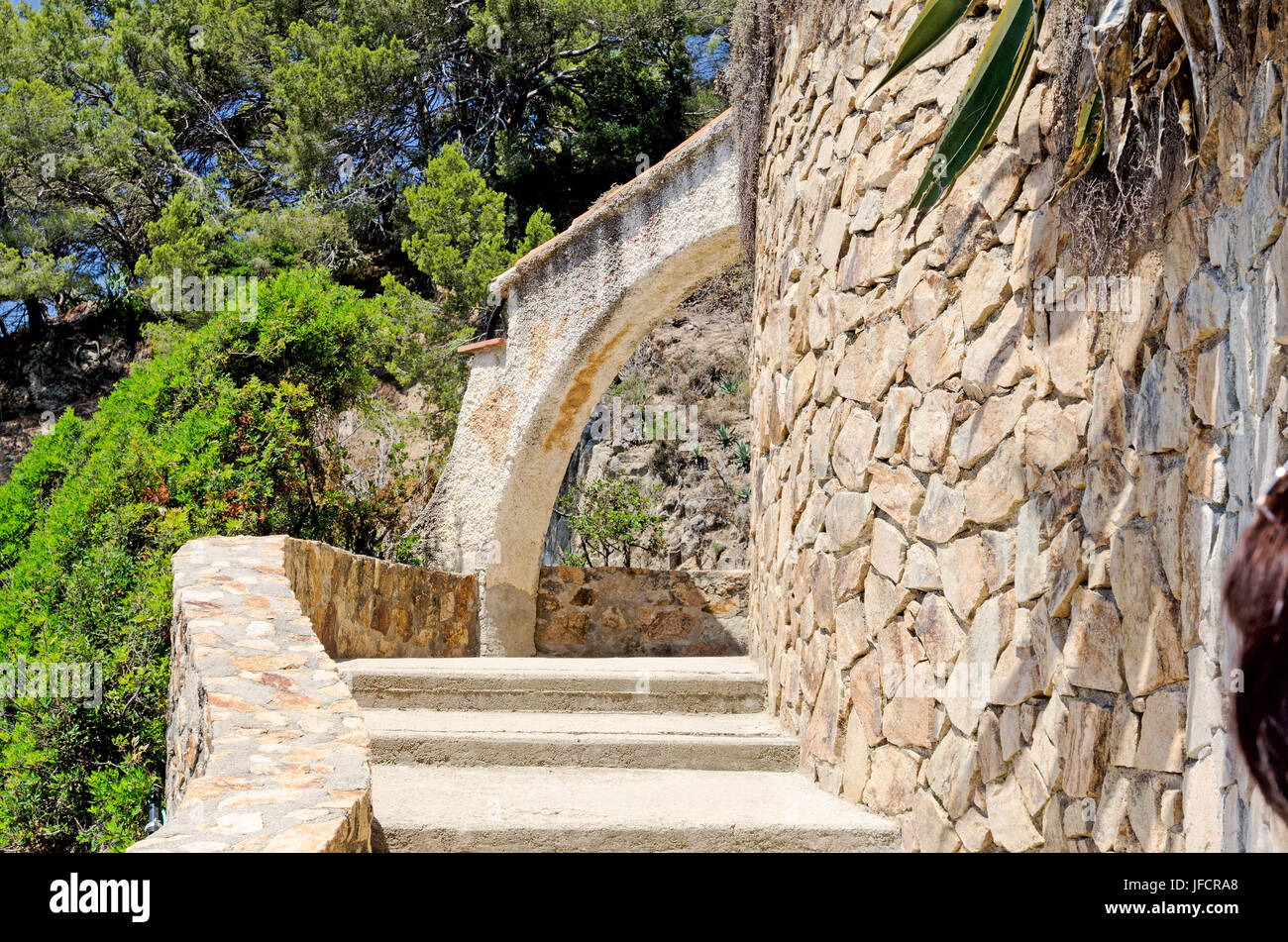 Stepping stone steps path hi-res stock photography and images - Alamy