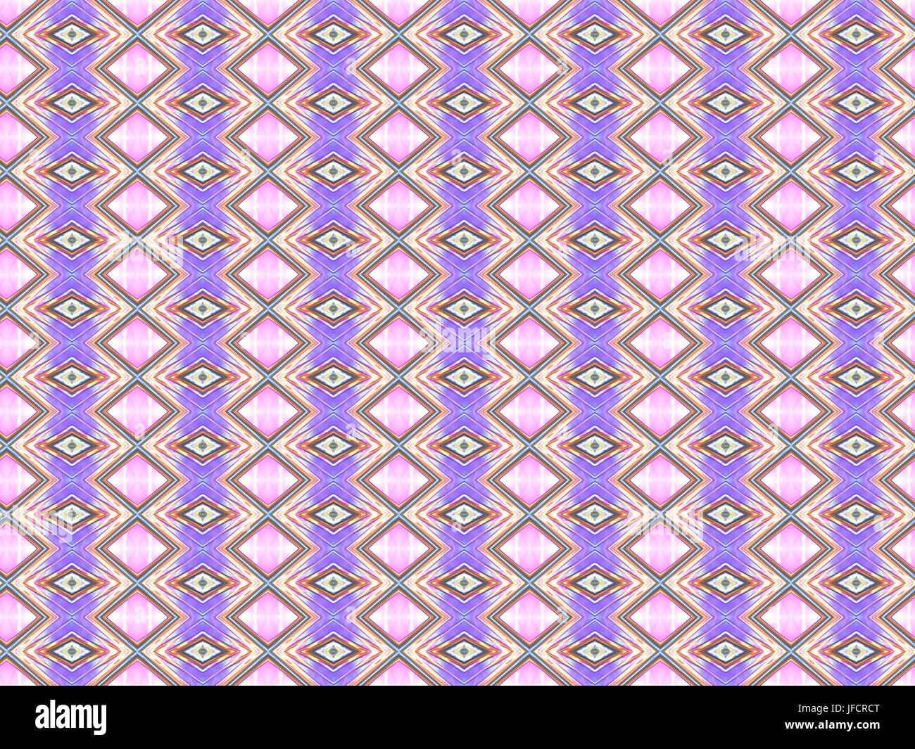 Pink and Blue Diamond Pattern - Background Illustration Stock Photo - Alamy