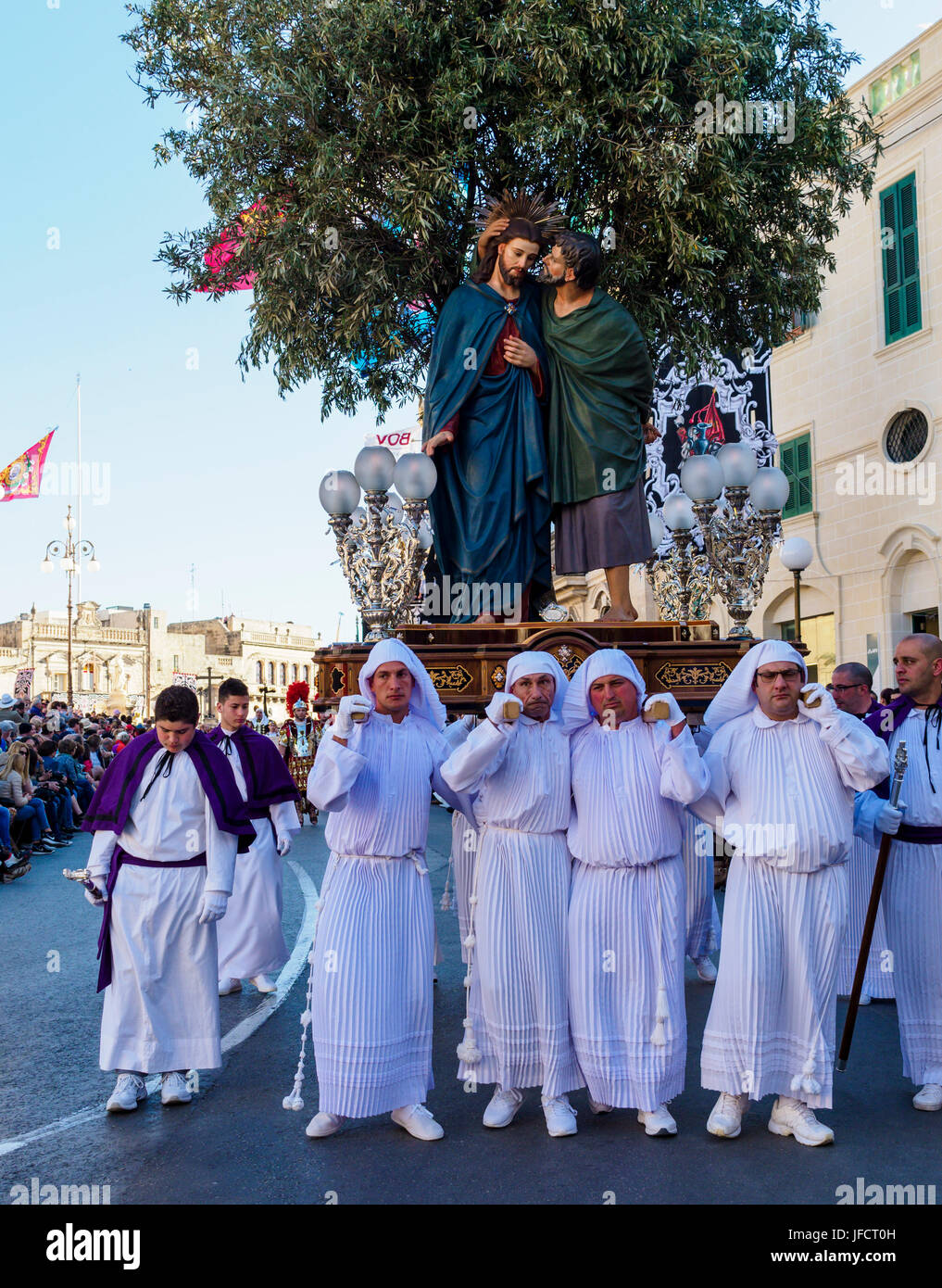 Inhabitants of the town of Zejtun / Malta had their traditional Good ...