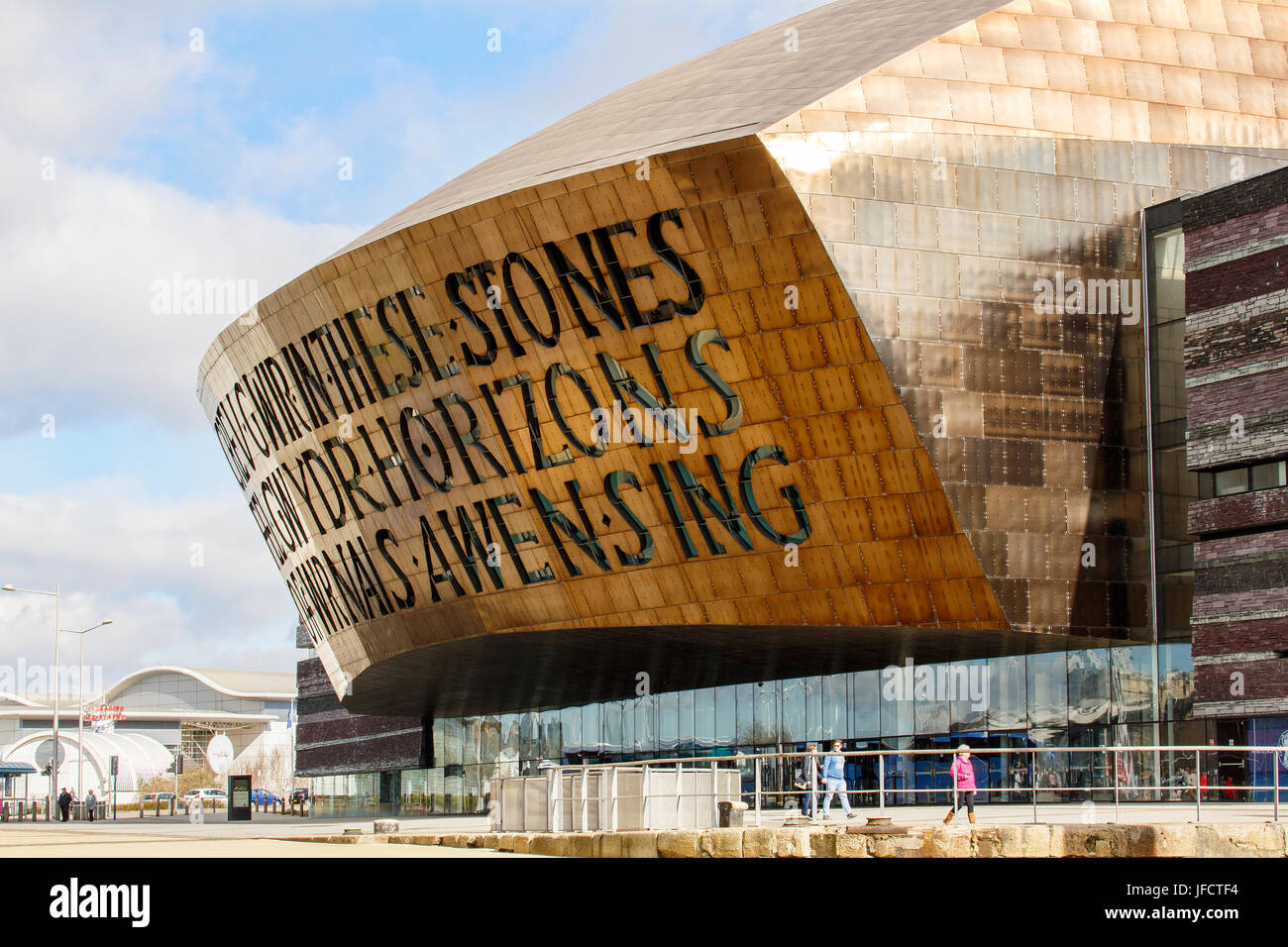 Cardiff Bay Area Stock Photo - Alamy