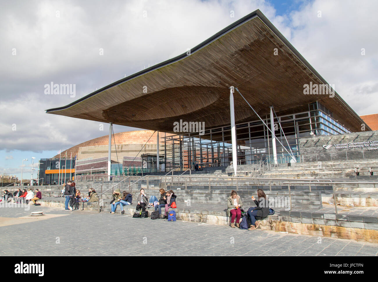Cardiff Bay Area Stock Photo - Alamy