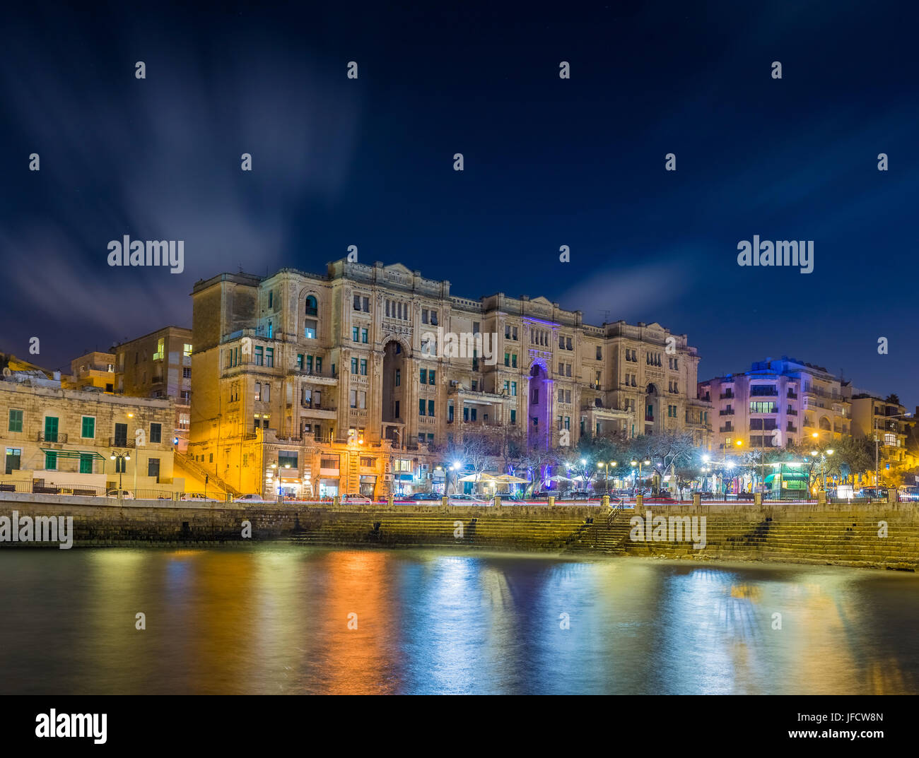 Balluta bay malta hi-res stock photography and images - Alamy