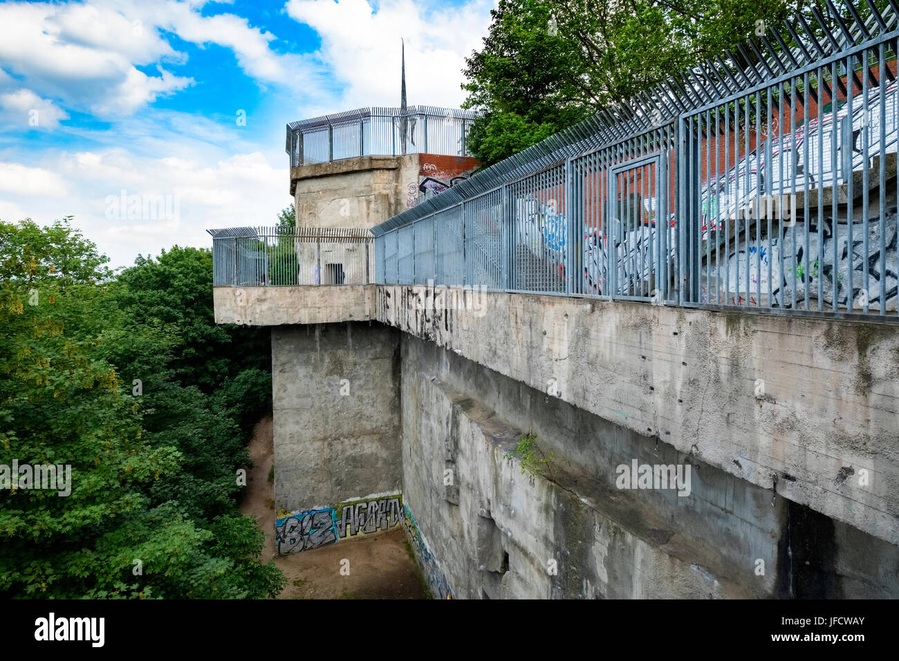 German Flak Tower High Resolution Stock Photography and Images - Alamy