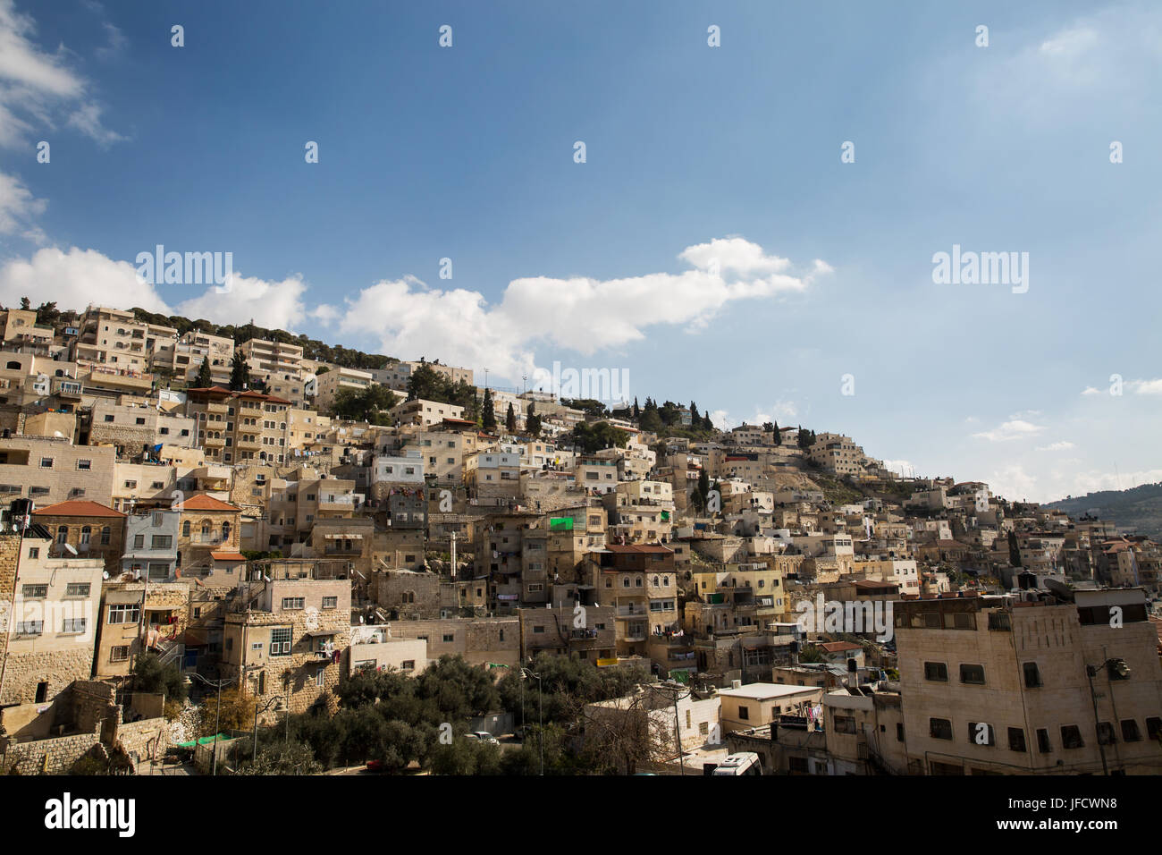 Silwan Village in Jerusalem Stock Photo - Alamy