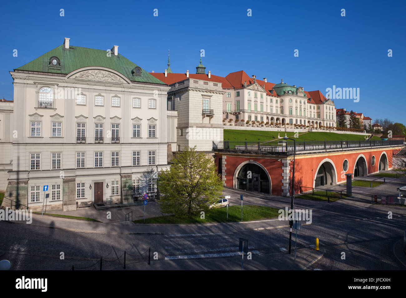 Copper roof palace warsaw hi-res stock photography and images - Alamy