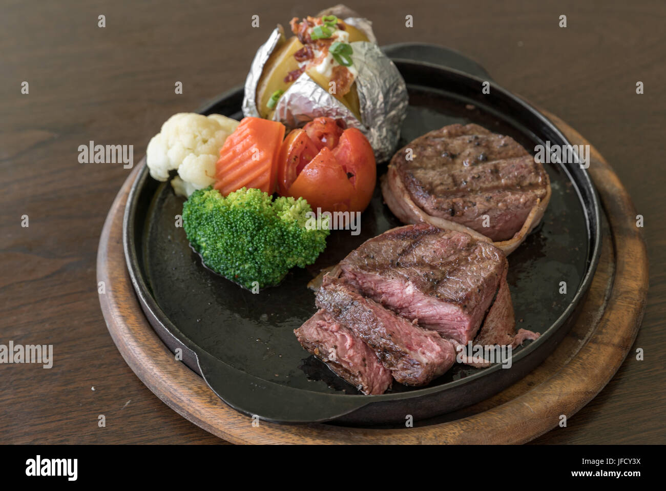 Filet Mignon Steak Stock Photo - Alamy