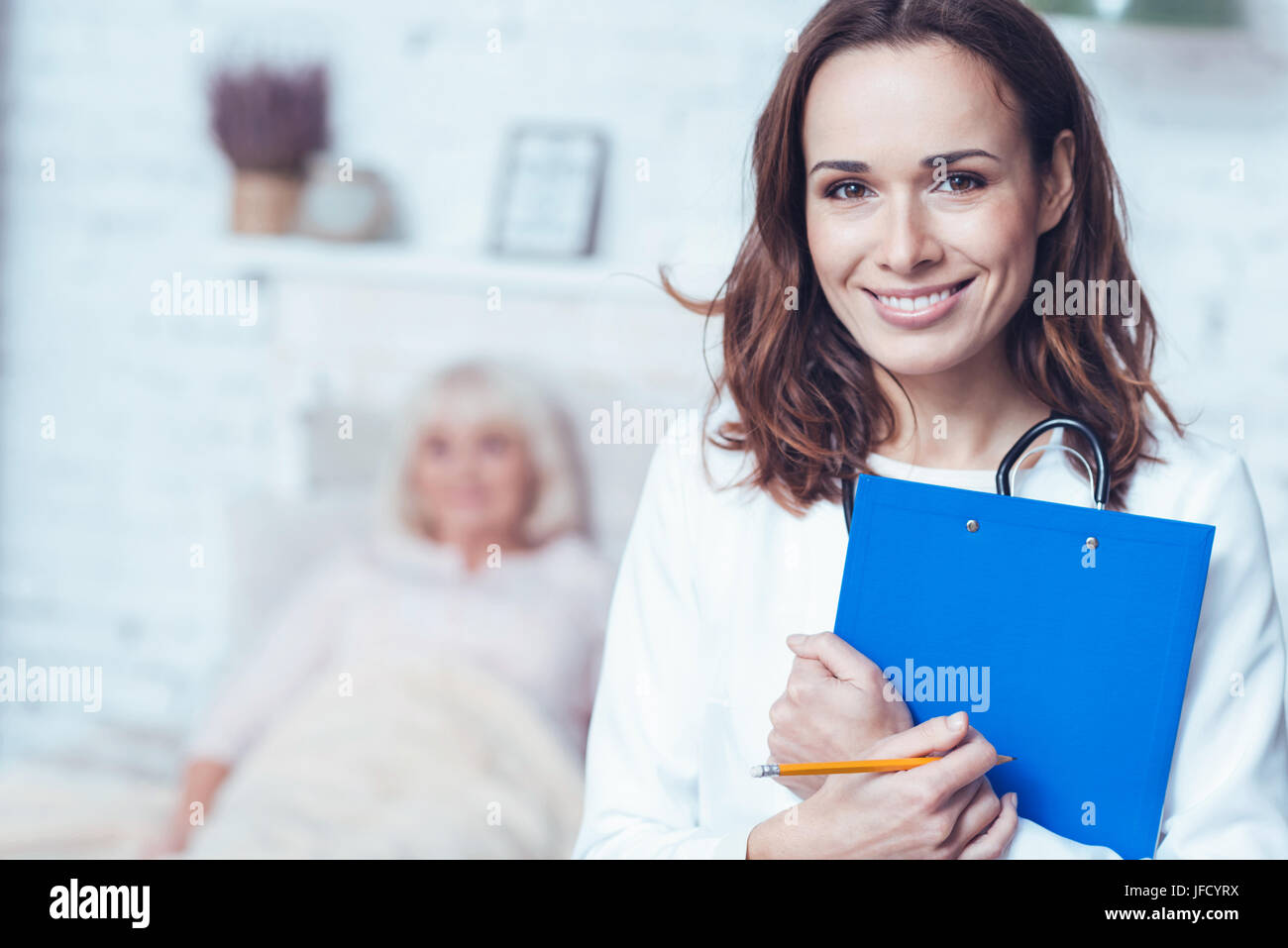 With care about every patient. Delightful charming qualified doctor ...