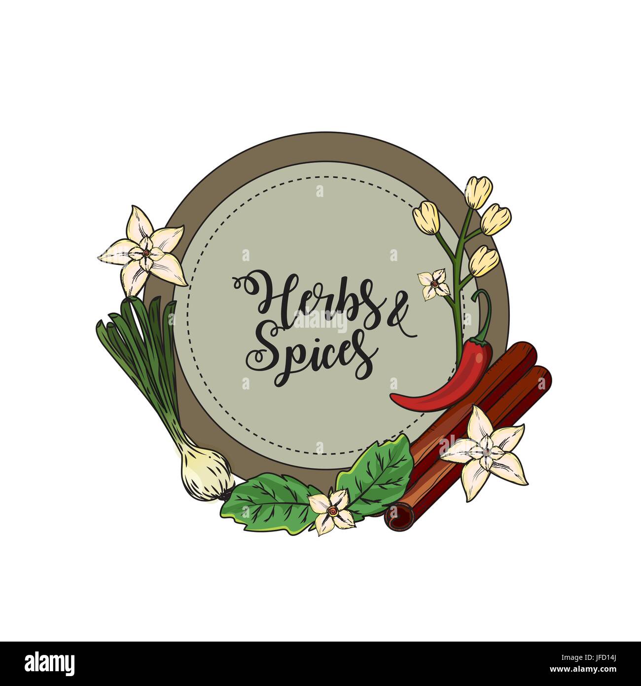 Various medicinal plants Stock Vector Images - Alamy