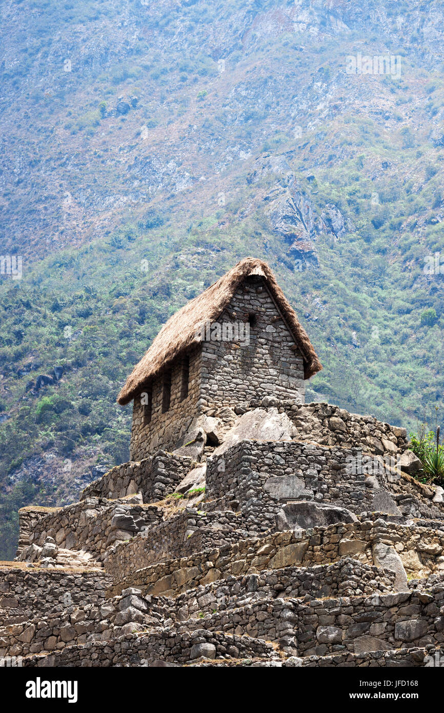 ancient house in Machu Picchu Stock Photo - Alamy