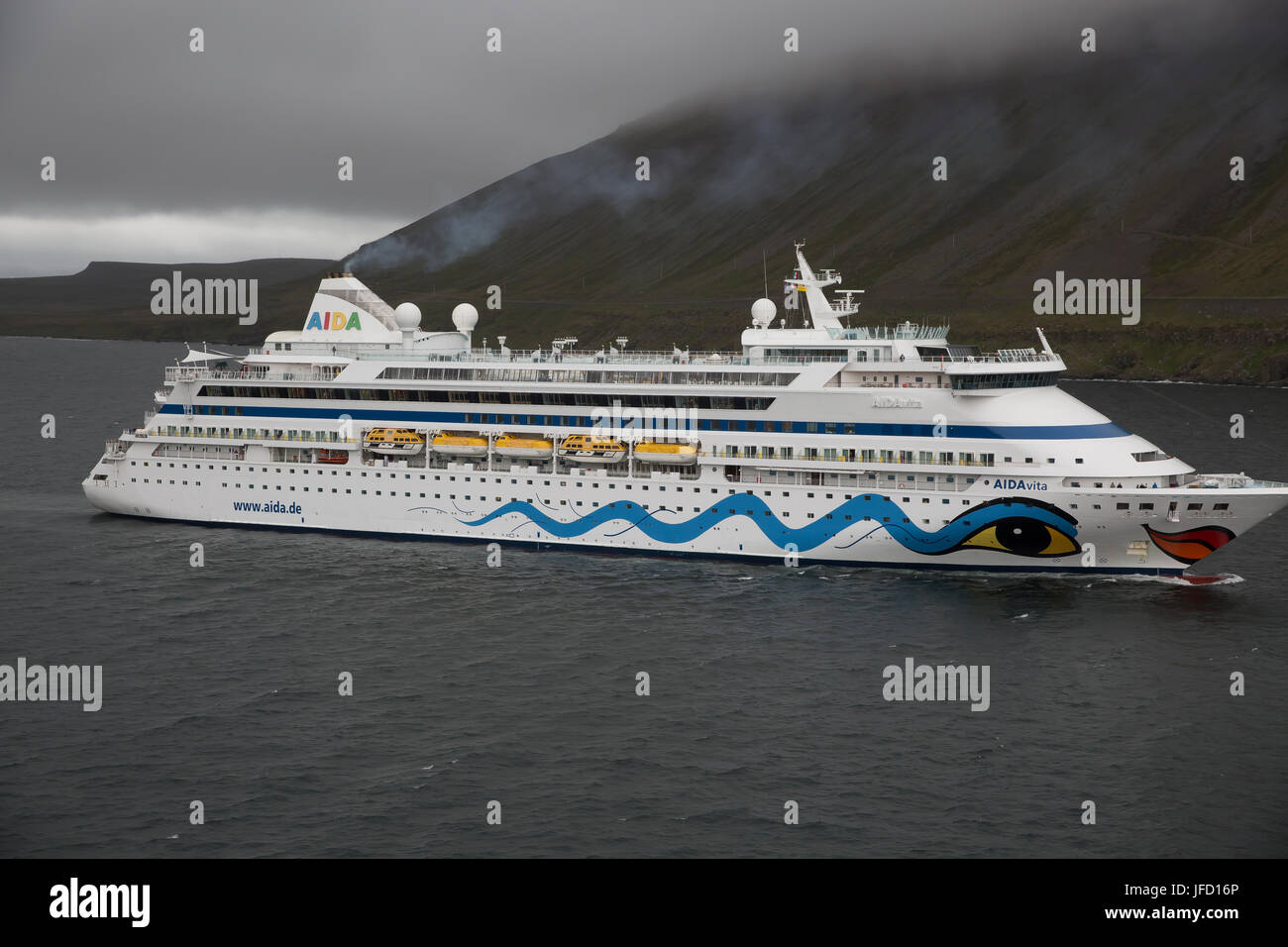 Cruise ship Aida in Norway Stock Photo - Alamy