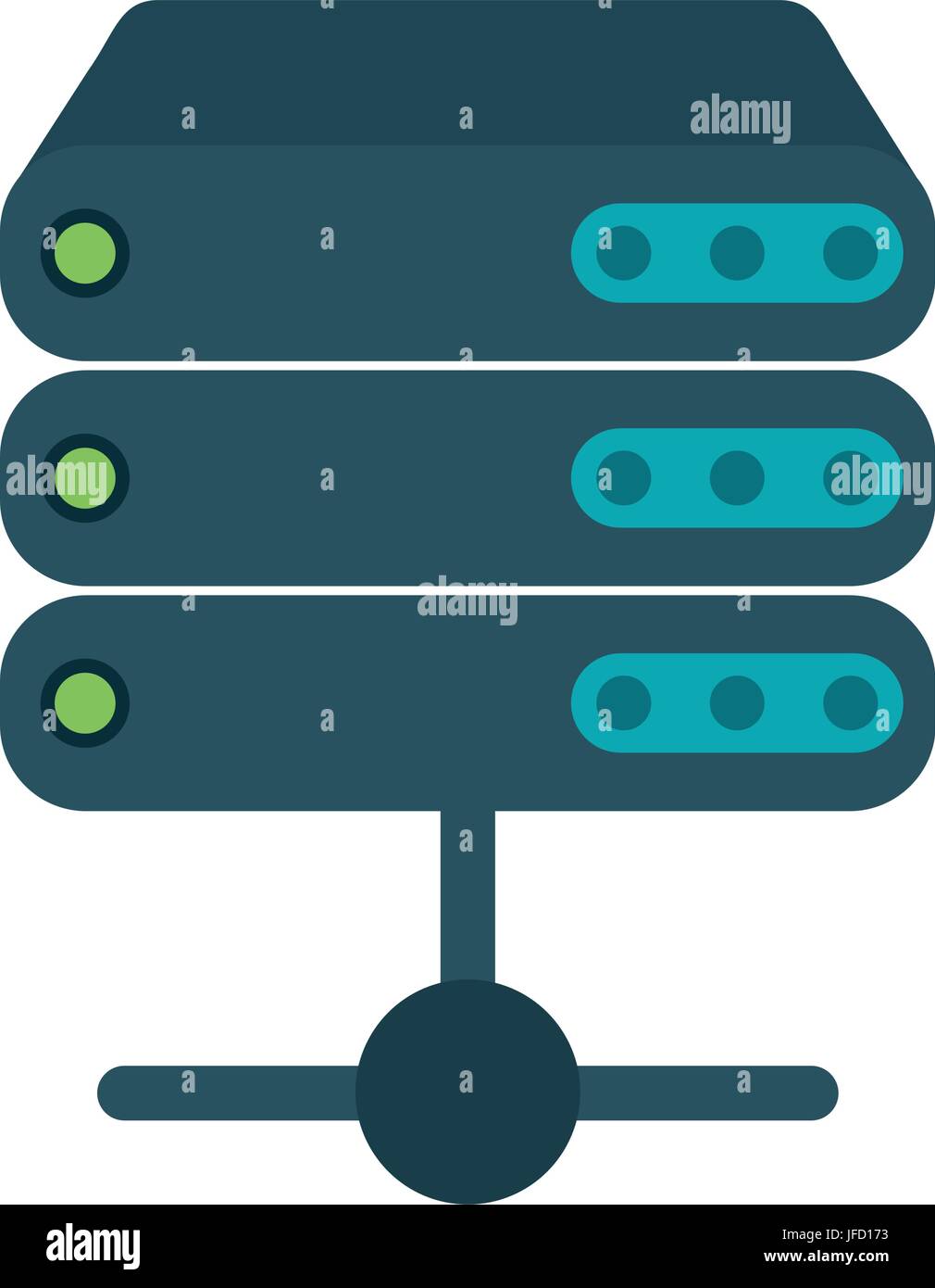 Electronic database information Stock Vector Image & Art - Alamy