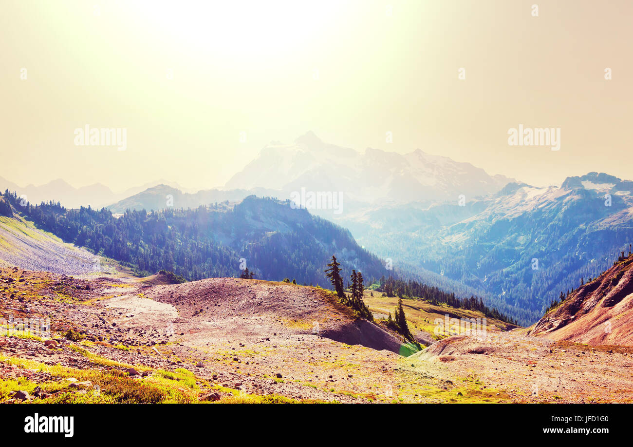 Mt Baker Area Stock Photo - Alamy