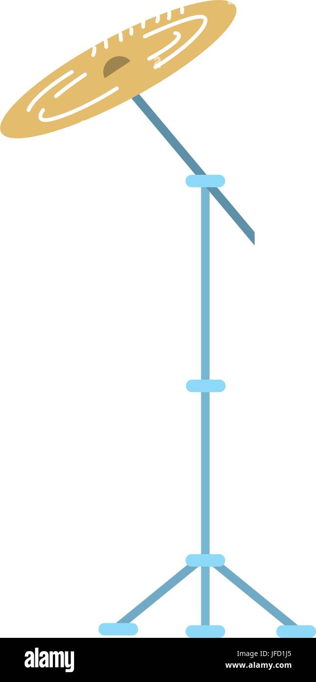 cymbal musical instrument to play music Stock Vector Image & Art - Alamy