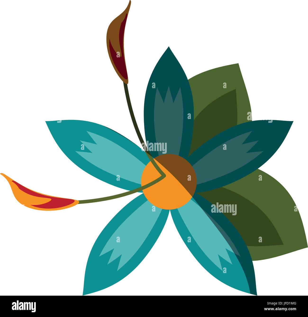 delicate flower icon image Stock Vector Image & Art - Alamy